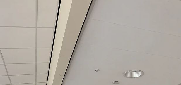 Using shadow batten for walls that aren't straight