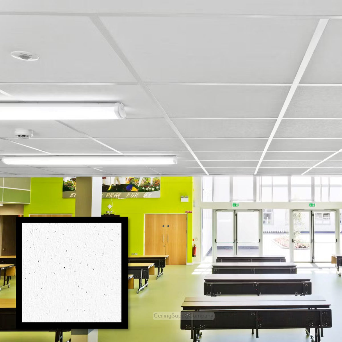 Rockfon Ceiling Tiles | Rockfon Suspended Ceiling Panels | UK