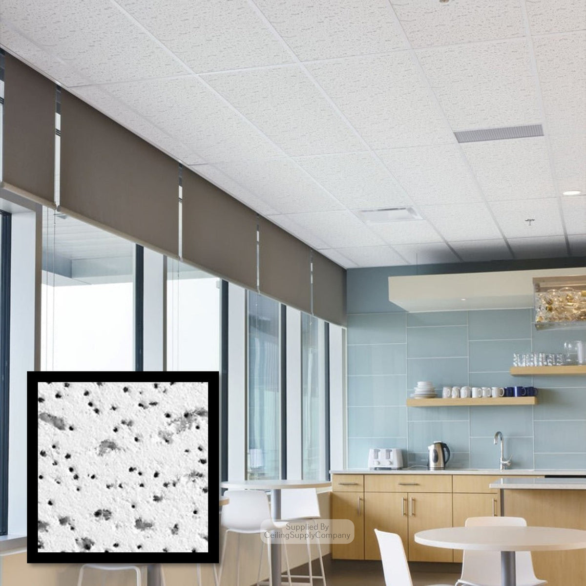 600 x 600 Ceiling Tiles | Square Suspended Ceiling Panels | UK