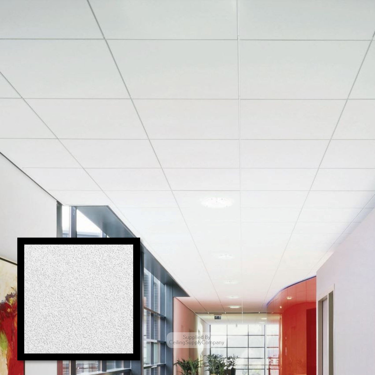 Zentia Ultima Plus 1200x600mm Tegular Ceiling Tiles